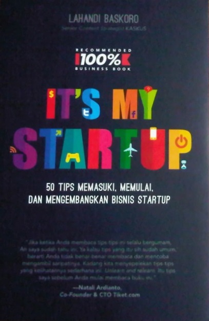 Rangkuman Buku It’s My Startup - Pimtar